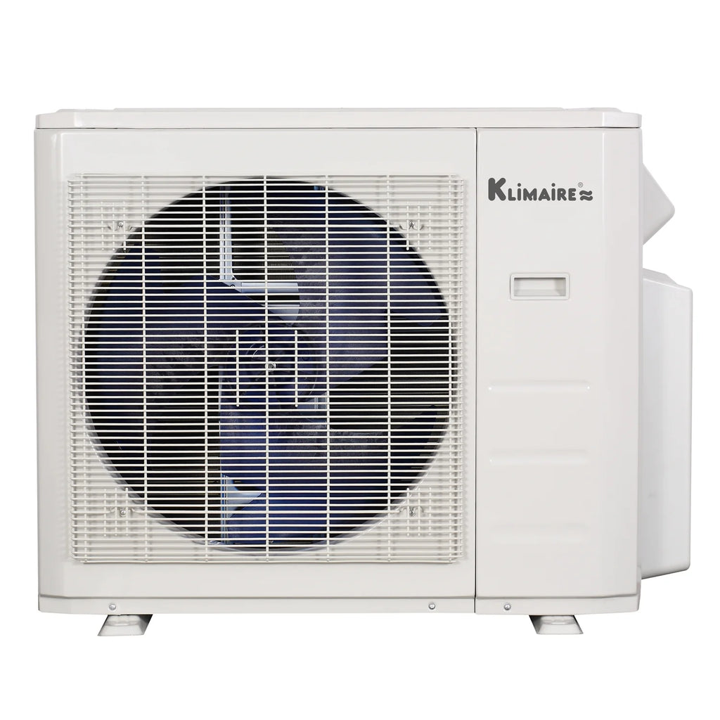 4-Zone Klimaire 23.9 SEER2 Multi Split Wall Mount Air Conditioner Heat ...