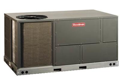 Goodman Single Packaged Air Conditioner 13 SEER/11.3 EER, Single-Phase ...