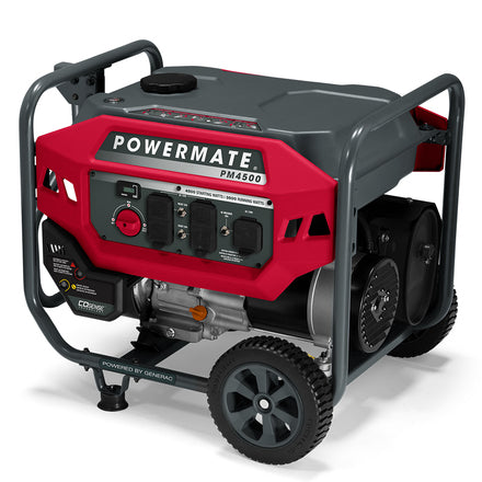 Powermate 4500W Portable Generator (49St) Manual-Start | Your Grow Depot
