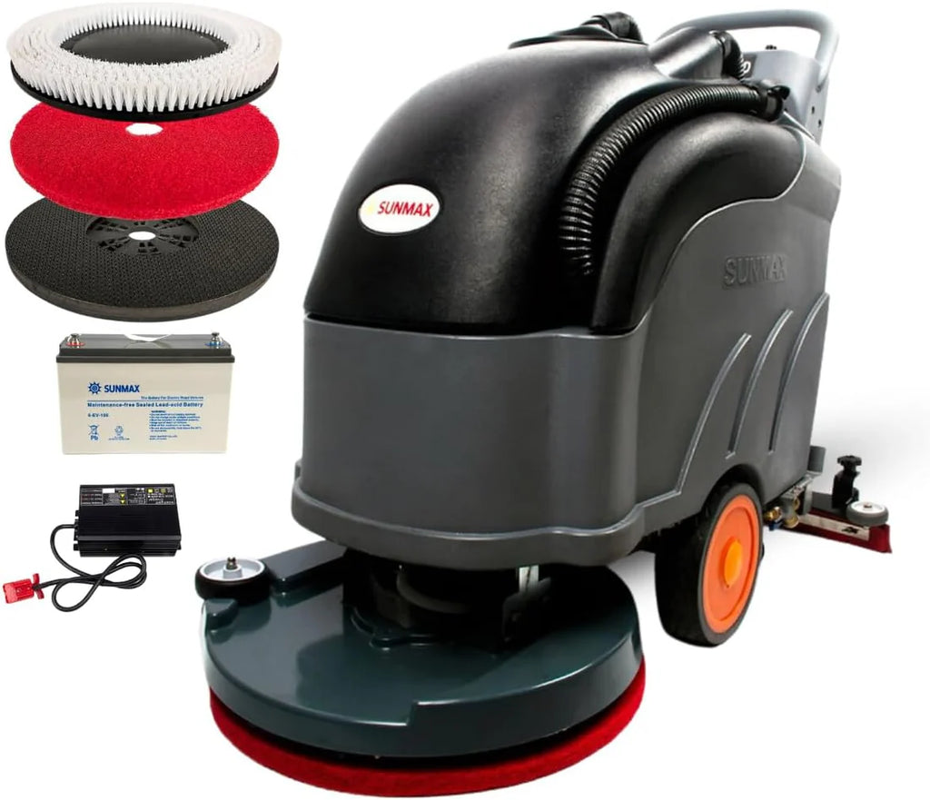 SANITMAX RT50D 22" Self-Propelled Commercial Floor Scrubber Machine ...