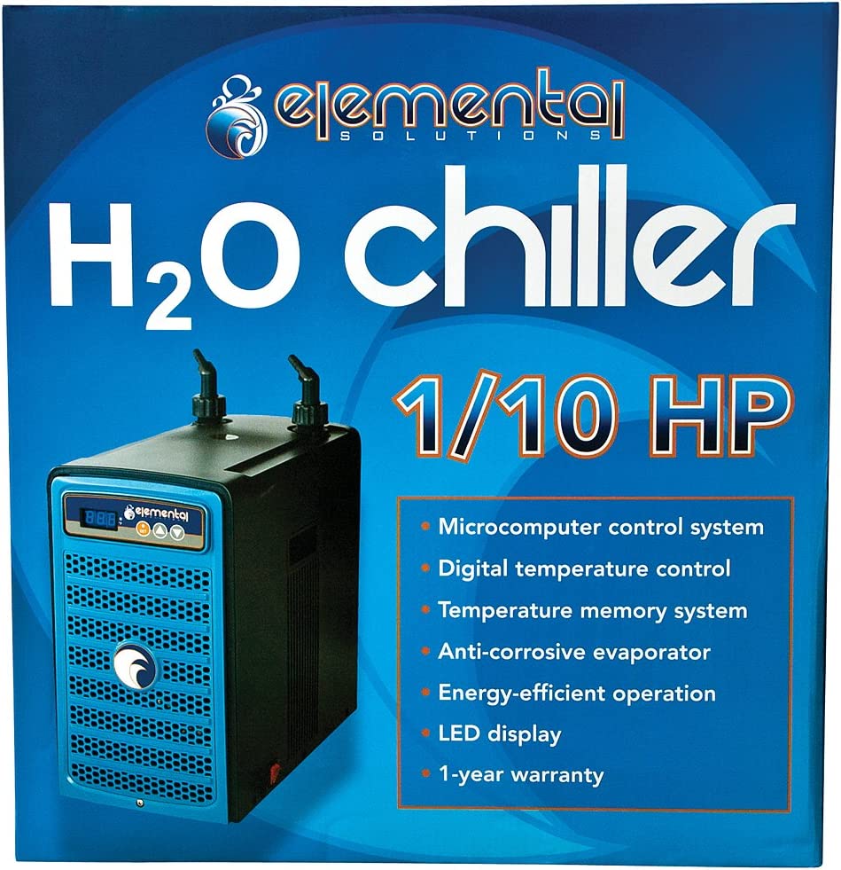 Elemental Solutions H2O Chiller, 1/10 HP | Your Grow Depot