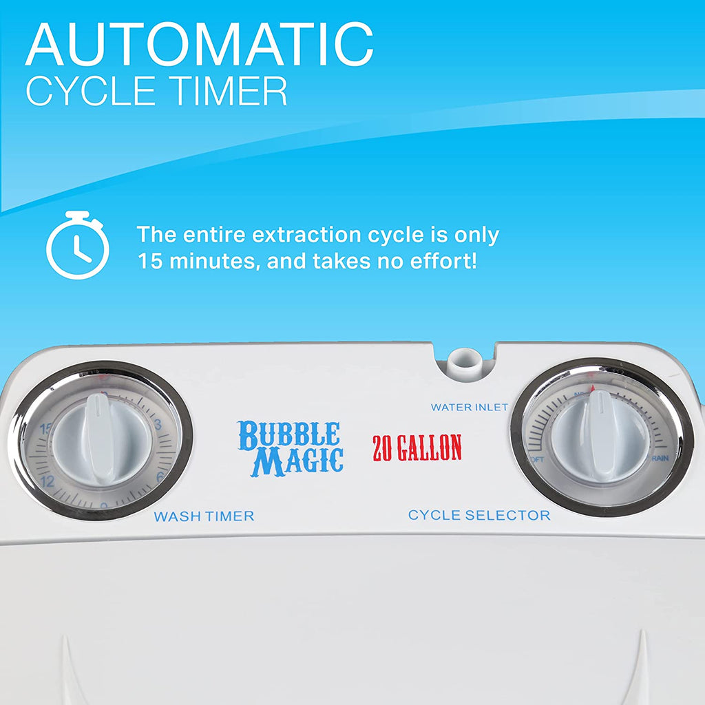Bubble Magic 20 Gallon Washing Machine | Your Grow Depot