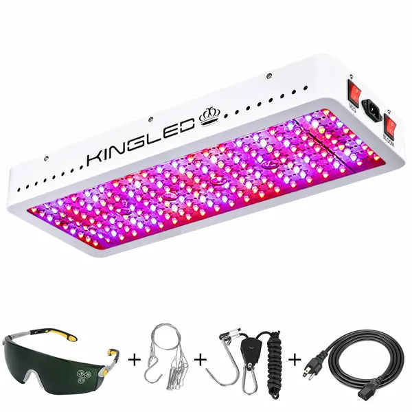 KingLED King Plus 2000W Double Chips LED Grow Light Full Spectrum for ...